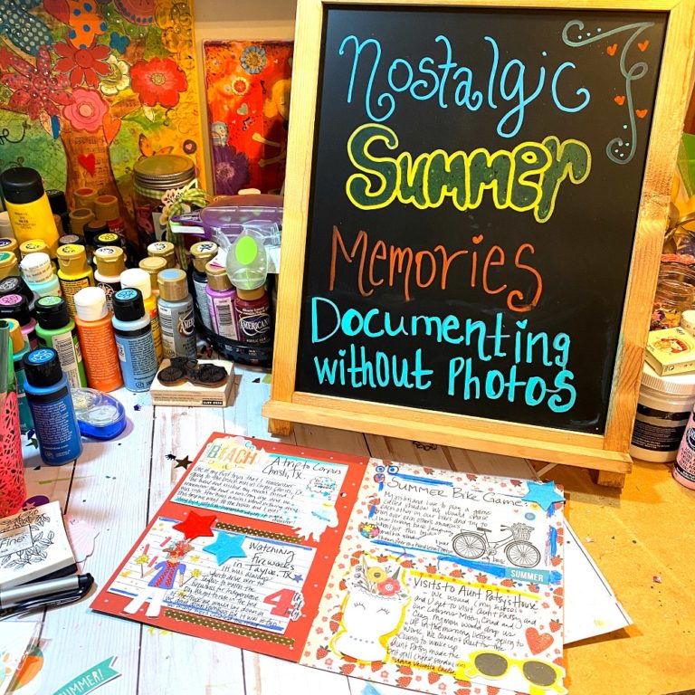 Nostalgic Summer Memories~ Video 6: Documenting without Photos – Create ...