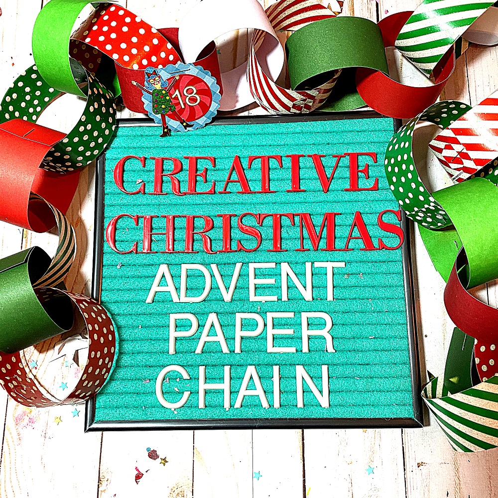 Creative Christmas Day 2~ Make an Artsy Advent Paper Chain – Create ...