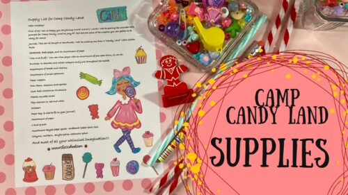 Camp Candy Land~ Supplies – Create with Rebecca