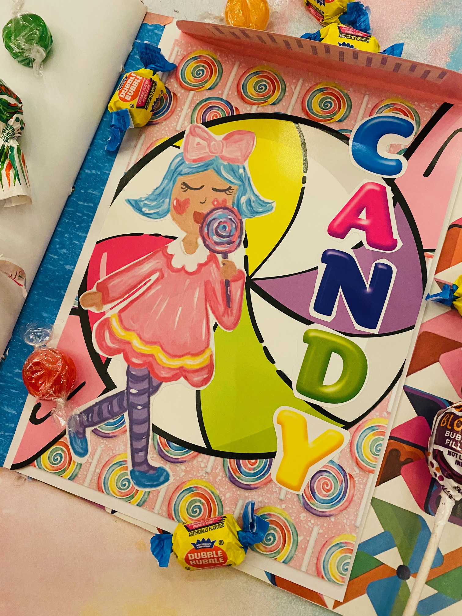 Day 3 Camp Candy Land Prompt~ make an envelope to collect your candy ...